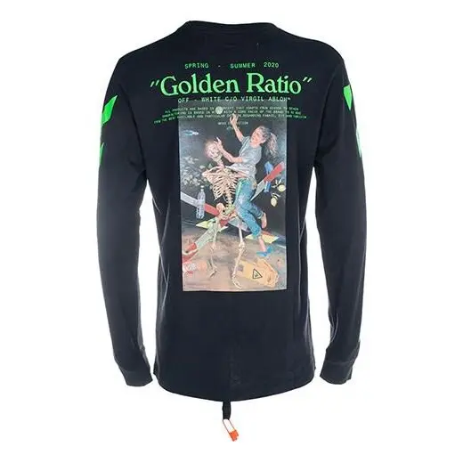 Off-White Printing Round Neck Long Sleeves Version