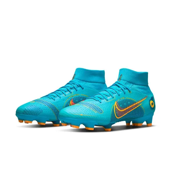 Nike Mercurial Superfly 8 Pro Fg Football Boots - Blue/yellow