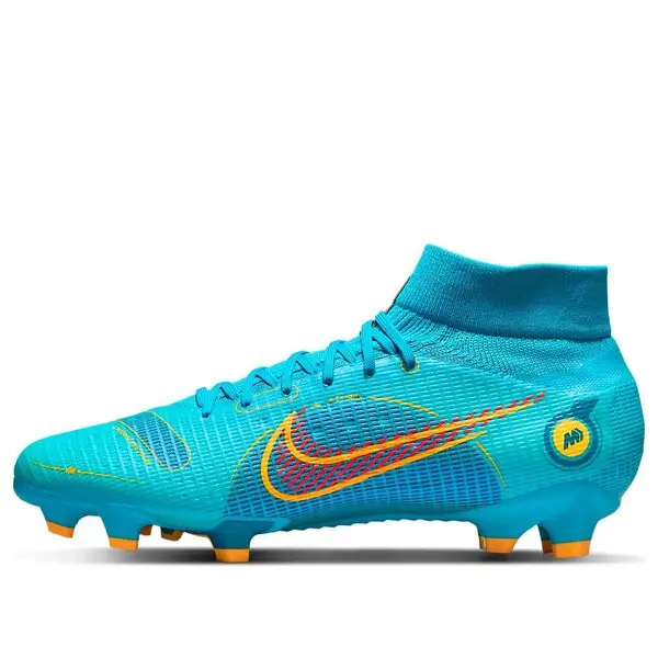 Nike Mercurial Superfly 8 Pro Fg Football Boots - Blue/yellow