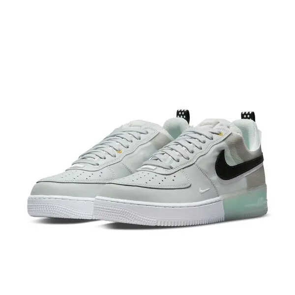 Nike Force 1 React Low Top Sneakers - Grey