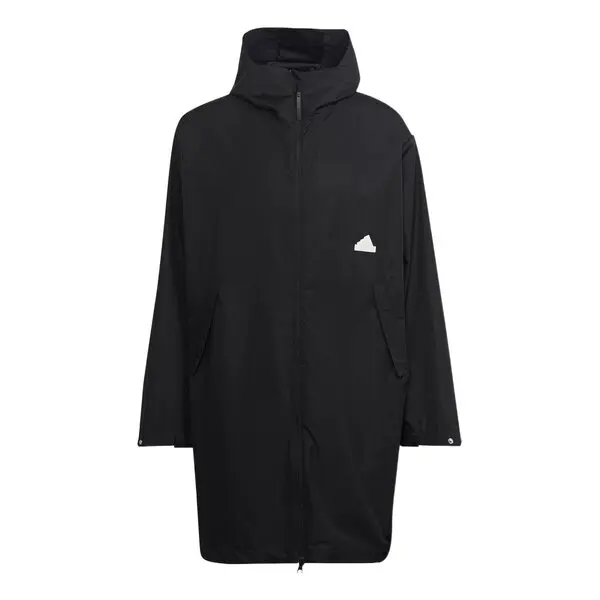 Adidas Logo Hooded Jacket Windbreaker - Multi-color