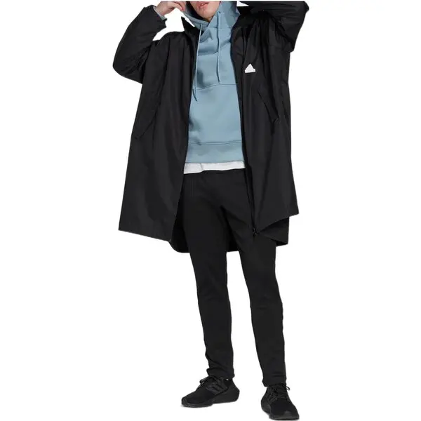 Adidas Logo Hooded Jacket Windbreaker