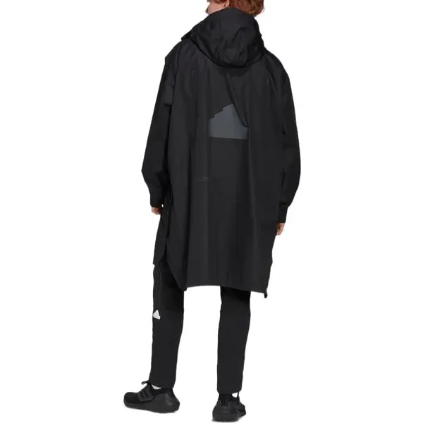 Adidas Logo Hooded Jacket Windbreaker