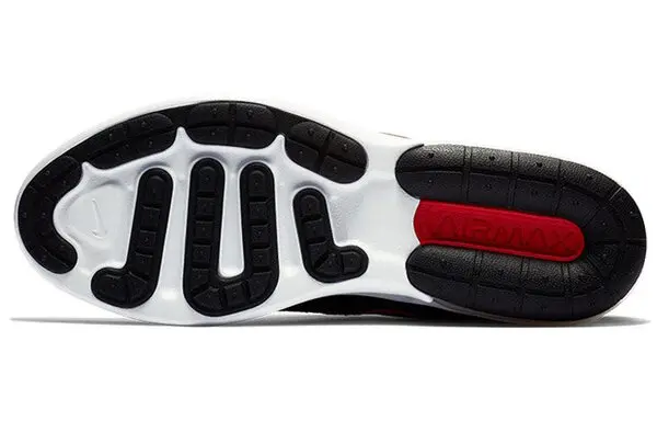 Nike Max Sequent 4 Athletic Sneakers - Black/red