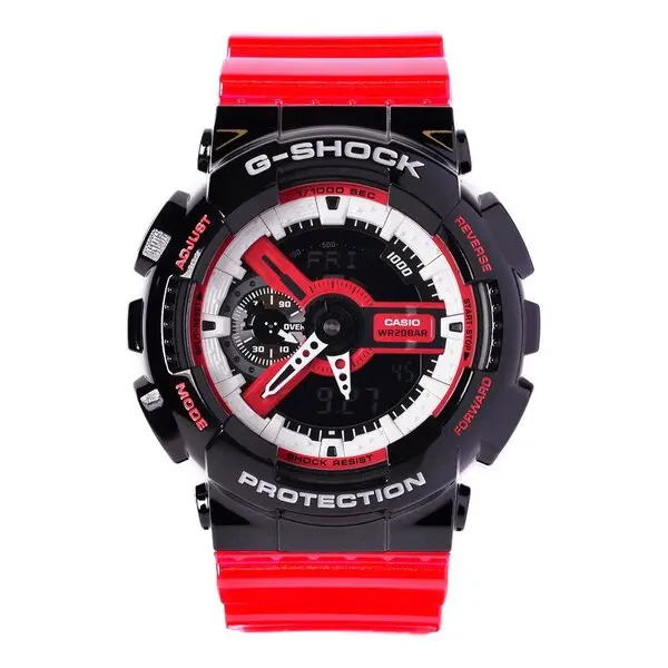 Casio G-shock Analog-digital Watch - Black/red