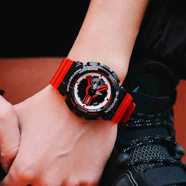 Casio G-shock Analog-digital Watch - Black/red