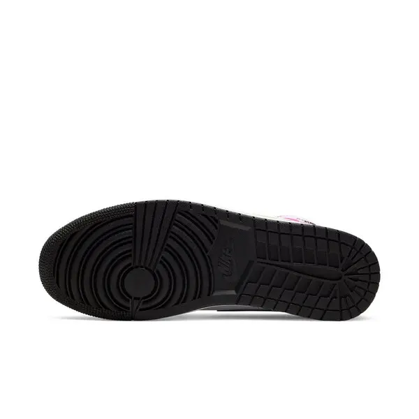 JORDAN 1 Mid Se "cyber Active Fuchsia - White