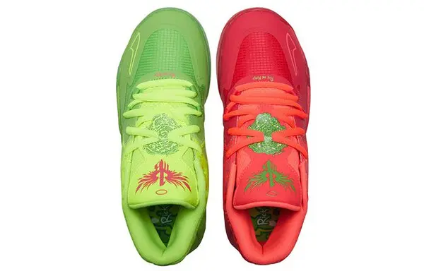 PUMA X Rick And Morty Mb.01 "lamelo Ball - Red/green