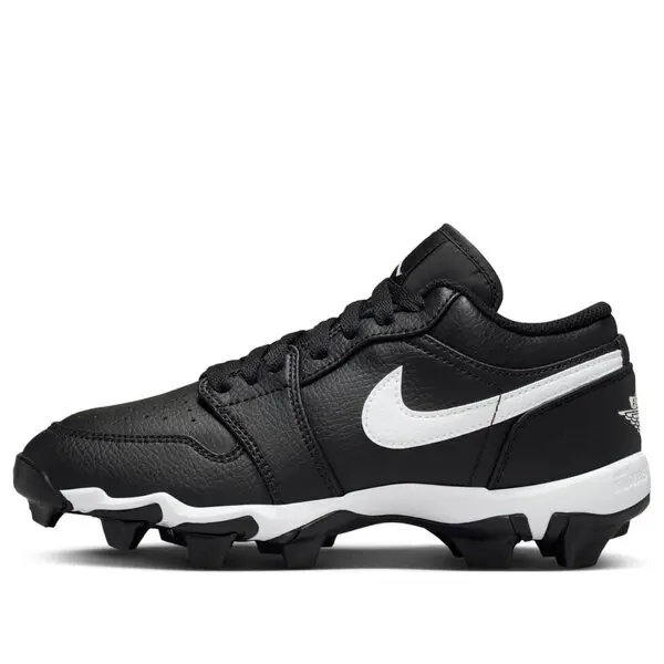 JORDAN 1 Low Cleat - Black/white/white