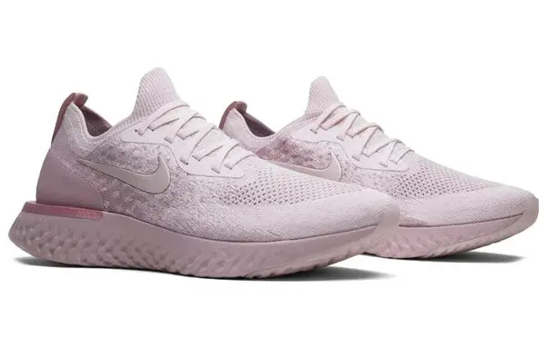 Nike Epic React Flyknit Athletic Sneakers - Pink
