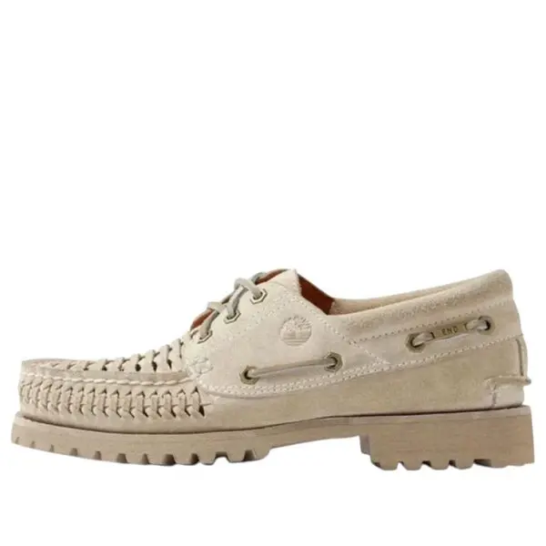Timberland X End. Authentic 3-eye Boat Shoe - White
