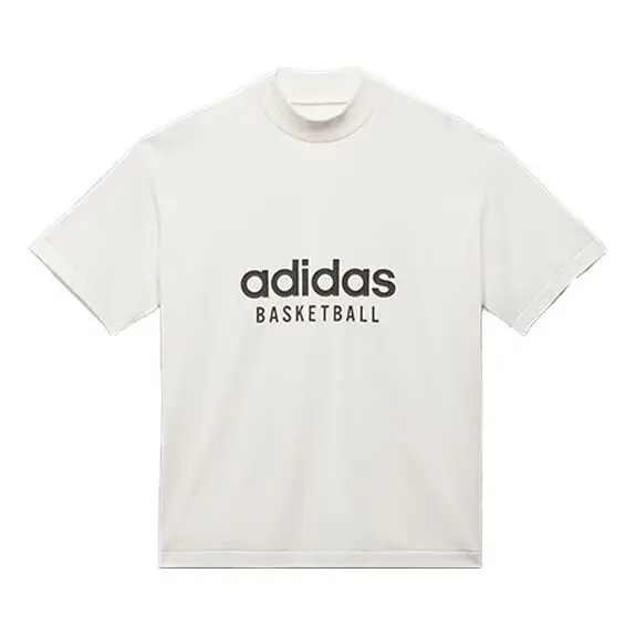 Adidas Basketball T-shirt - White/black