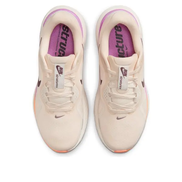 Nike Structure 26 Athletic Sneakers - Chalk/light Magenta/orange Pulse