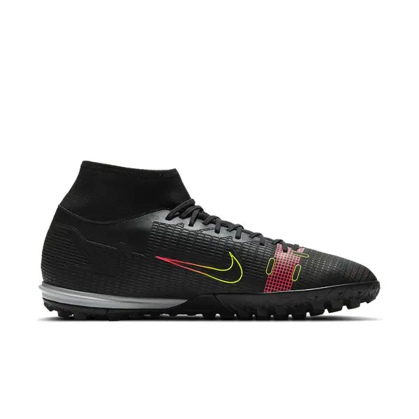Nike Mercurial Superfly 8 Academy Tf Cyber - Black