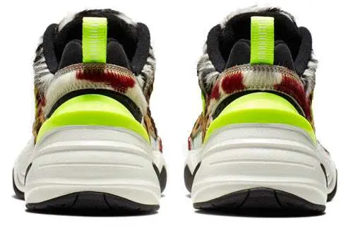 Nike M2k Tekno 'animal Pack' Sneakers - Black/volt-sail