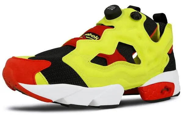 REEBOK Insta Pump Fury Og Retro 'citron' 2019 Athletic Sneakers - Red/yellow