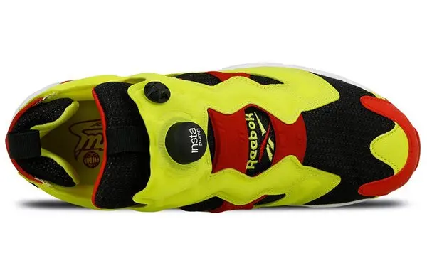 REEBOK Insta Pump Fury Og Retro 'citron' 2019 Athletic Sneakers - Red/yellow