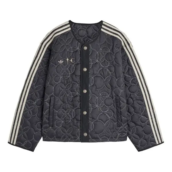 Adidas Padded Liner Jacket - Black/silver Metallic