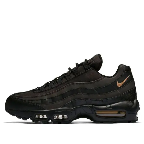 Nike Max 95 Premium Se " Gold" Sneakers - Black