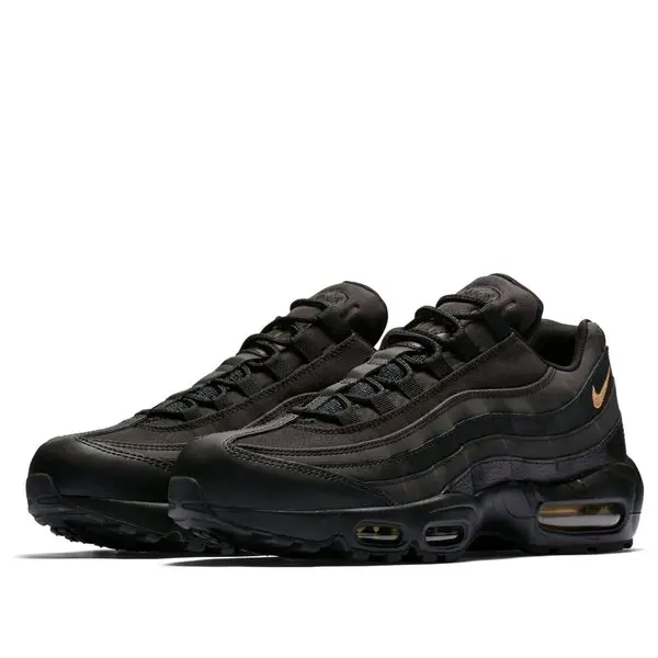 Nike Max 95 Premium Se " Gold" Sneakers - Black