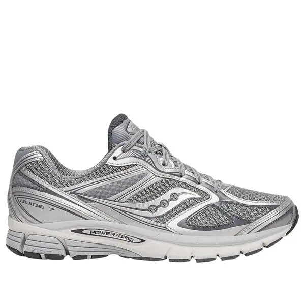 Saucony Progrid Guide Athletic Sneakers - Grey/silver