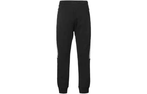 Adidas Casual Sports Bundle Feet Lacing Stripe Knit Long Pants