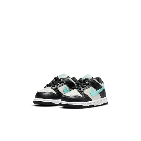 Nike Dunk Low Sneakers - Gray/black/green