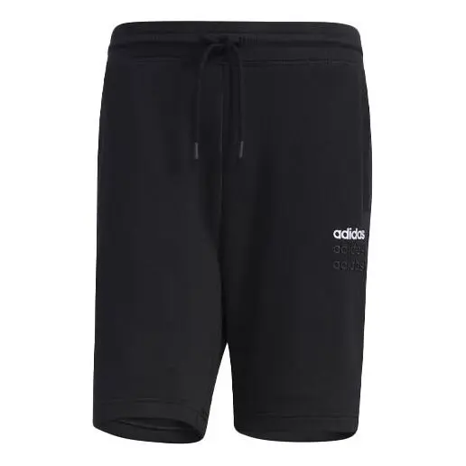 Adidas Neo Ce C Shorts Casual Sports Elastic Waistband Breathable - Black