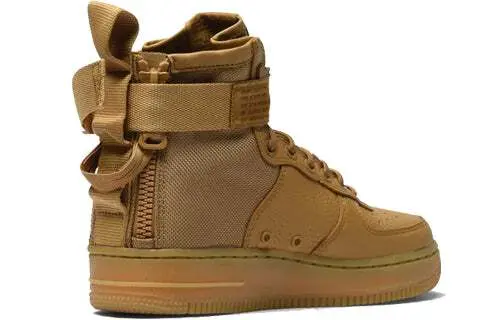Nike Sf Air Force 1 Mid 'elemental Sneakers - Gold
