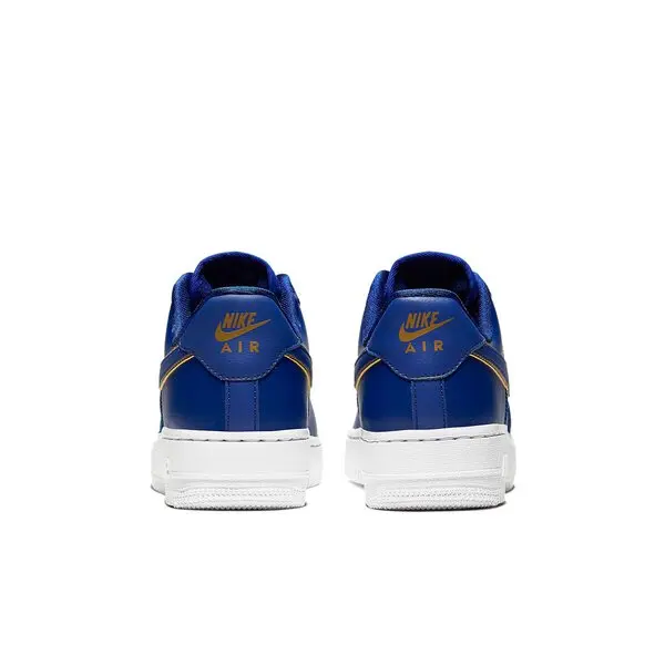 Nike Force 1 Low Gold Swoosh - Blue