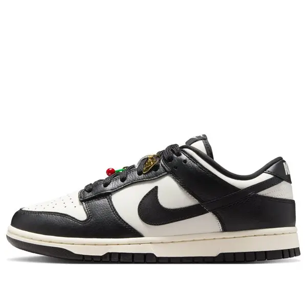 Nike Dunk Low Se 'panda Cherry Charm - White/black