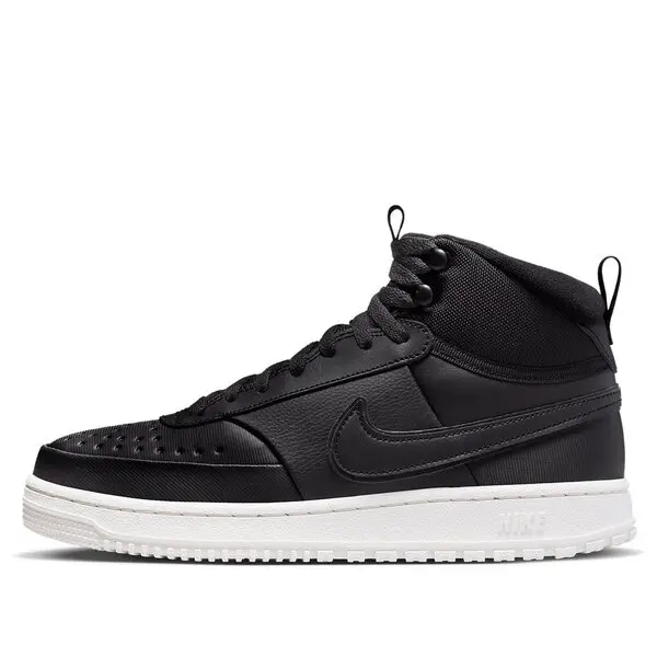 Nike Court Vision Mid Winter High Top Sneakers - Black