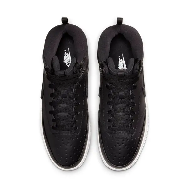 Nike Court Vision Mid Winter High Top Sneakers - Black