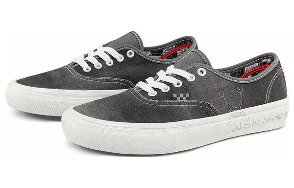 VANS Daniel Johnston X Skate Authentic 'hi, How Are You Project' Sneakers