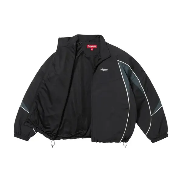Supreme Fw25 Contrast Piping Track Jacket