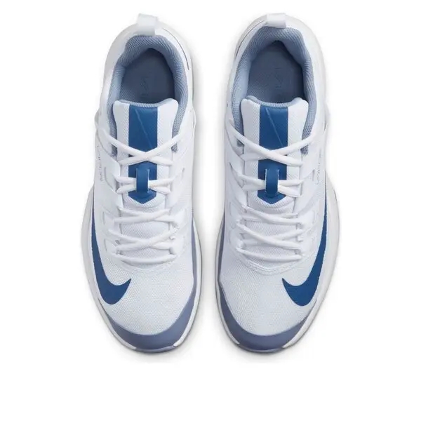 Nike Court Vapor Lite Hc Tennis Shoes - White/blue