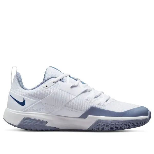 Nike Court Vapor Lite Hc Tennis Shoes - White/blue