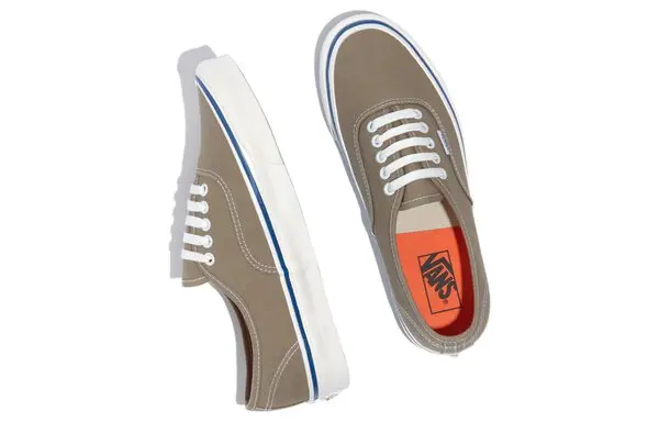 VANS Authentic 44 Deck Dx Anaheim Factory "lichen" Sneakers - Brown/white