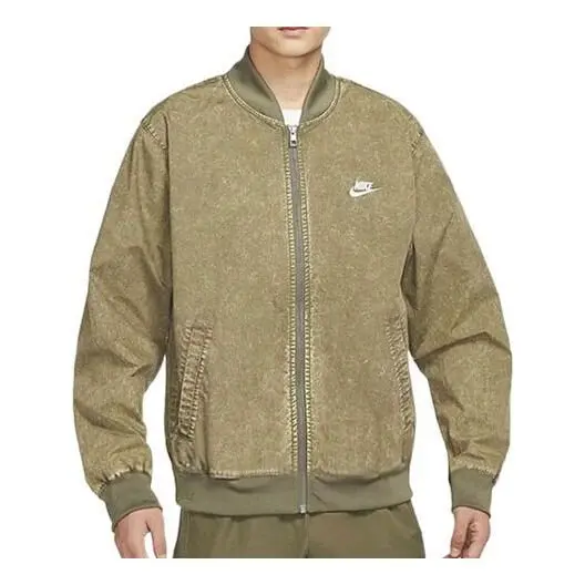 Nike Logo Embroidered Bomber Jacket - Default Colorway