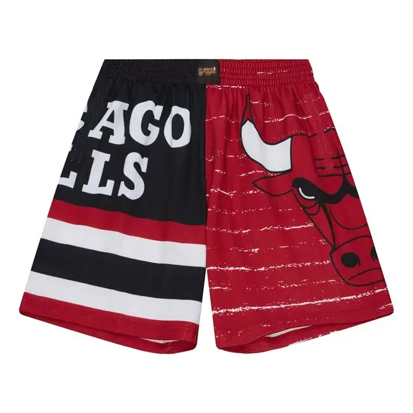 Mitchell & Ness Chicago Bulls Jumbotron 3.0 Shorts - Red/black