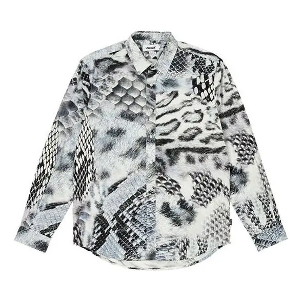 PALACE Animal Print Shirt - Grey