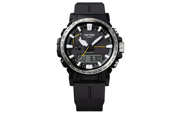 Casio Quartz Solar Powered Triple Sensor Watch