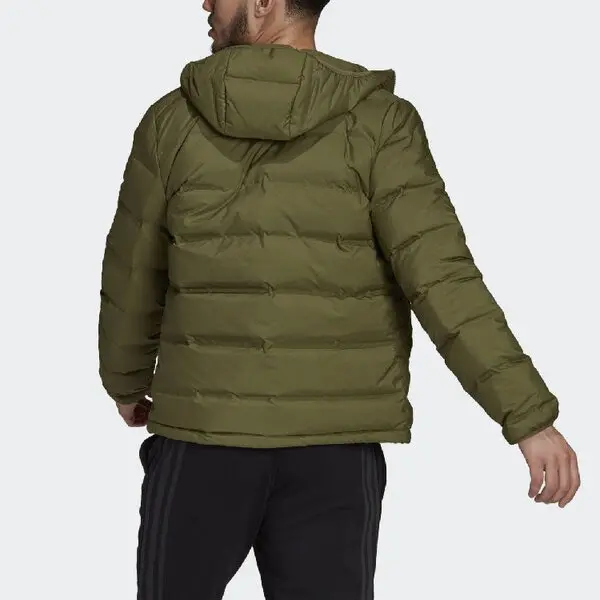 Adidas Down Feather Hooded Jacket - Multi-color