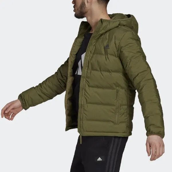 Adidas Down Feather Hooded Jacket