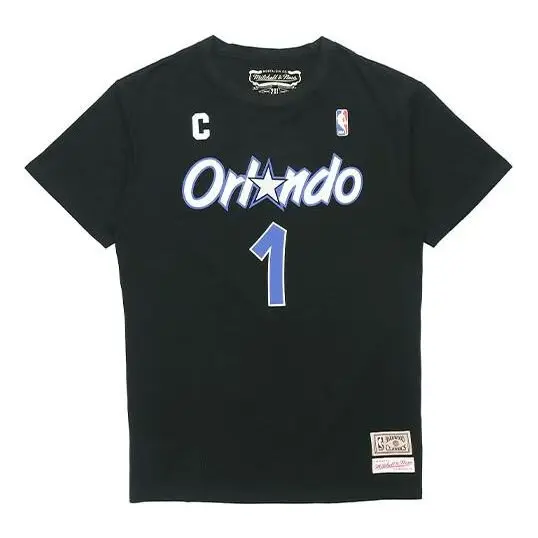 Mitchell & Ness Orlando Magic Tracy Mcgrady T-mac Away Tee - Black/blue