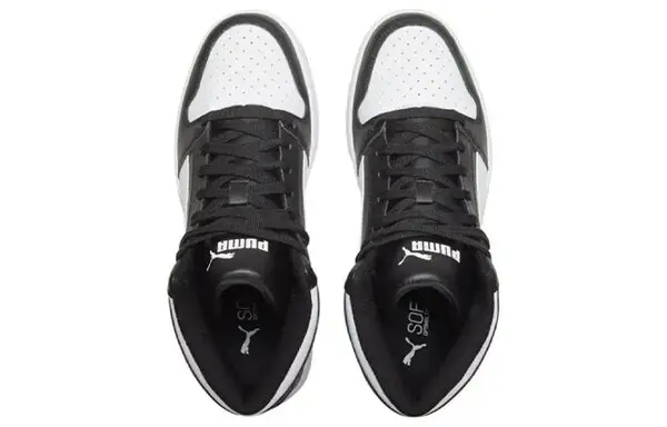 PUMA Rebound Layup Sl High Top Sneakers - Black/white