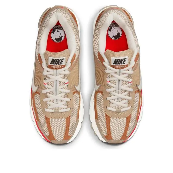 Nike Zoom Vomero Athletic Sneakers - Khaki/phantom/fire Red