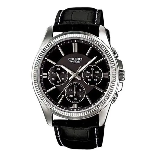 Casio Quartz Analog Watch - Black