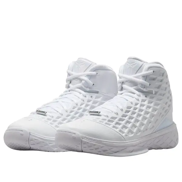 Nike Kobe 3 Protro "halo" High Top Sneakers - White/white