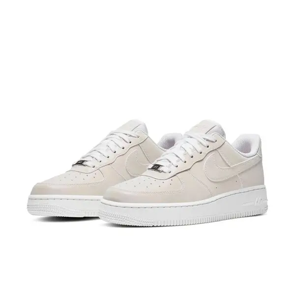 Nike Force 1 '07 Reflective Low Top Sneakers - White